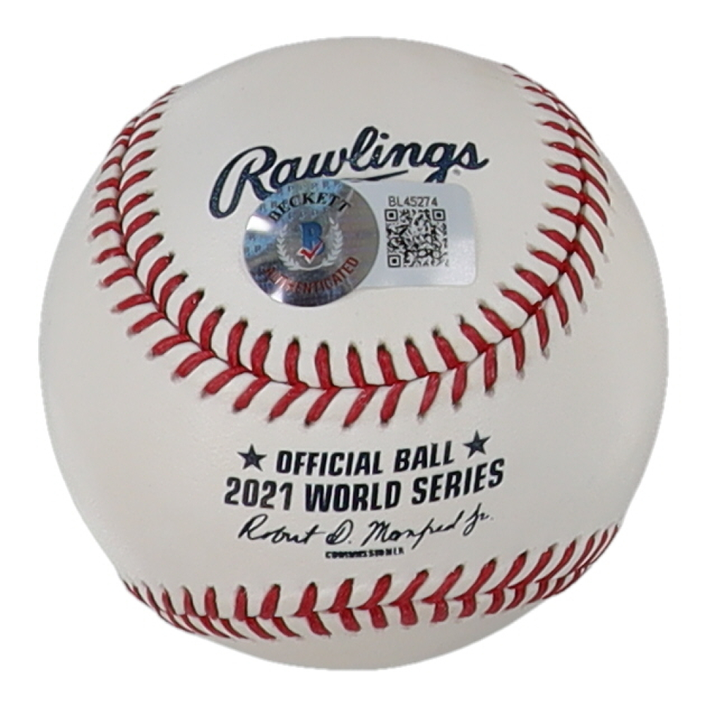 Jorge Soler Signed 2021 World Series Logo Baseball (Beckett) | Pristine ...