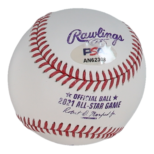 Matt Olson Signed 2021 All-Star Game Logo Baseball (PSA) | Pristine Auction