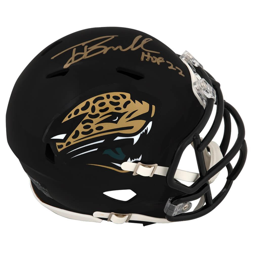 Tony Boselli Signed Jaguars Speed Mini Helmet Inscribed "HOF 22 ...