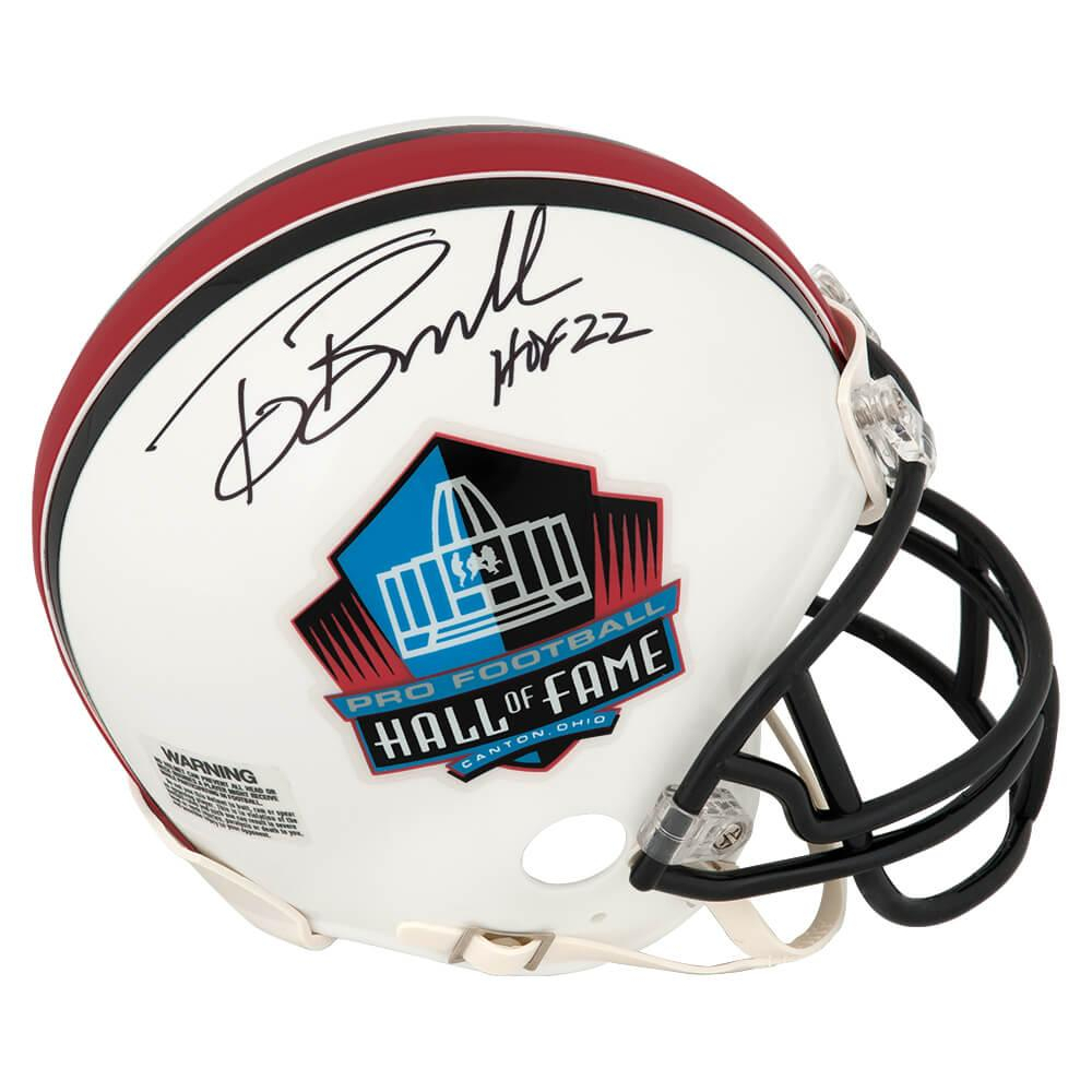Tony Boselli Signed Hall of Fame Logo Mini Helmet Inscribed "HOF 22 ...