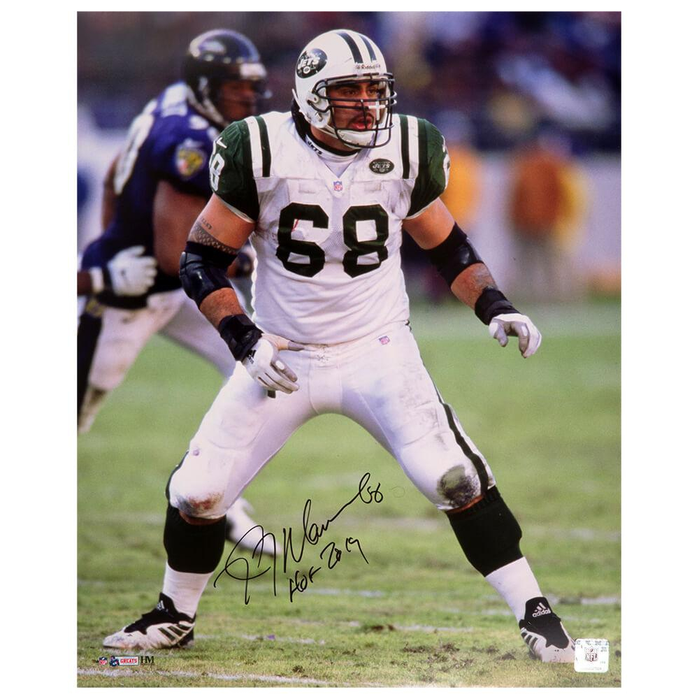 Kevin Mawae Signed Jets 16x20 Photo Inscribed "HOF 2019" (Schwartz ...