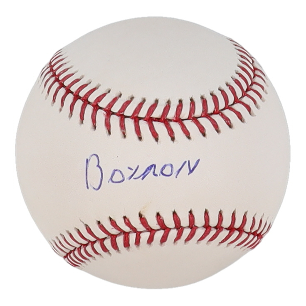 Bayron Lora Signed OML Baseball (JSA) | Pristine Auction
