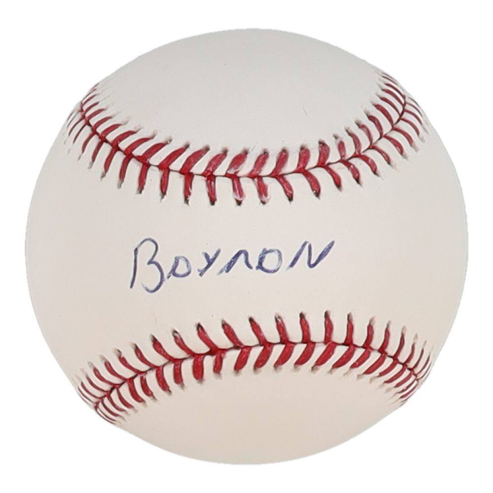 Bayron Lora Signed OML Baseball (JSA) | Pristine Auction
