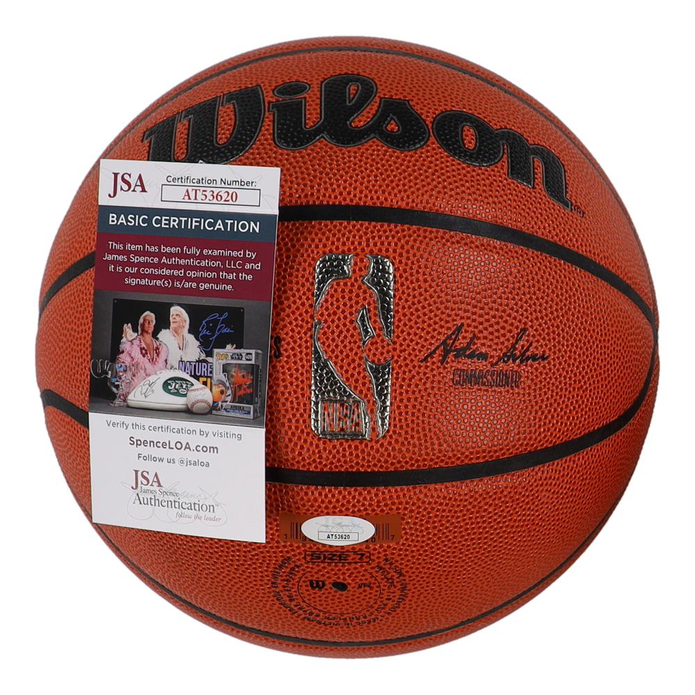 Nikola Jokic Signed NBA Basketball Inscribed "23 Finals MVP" (JSA ...