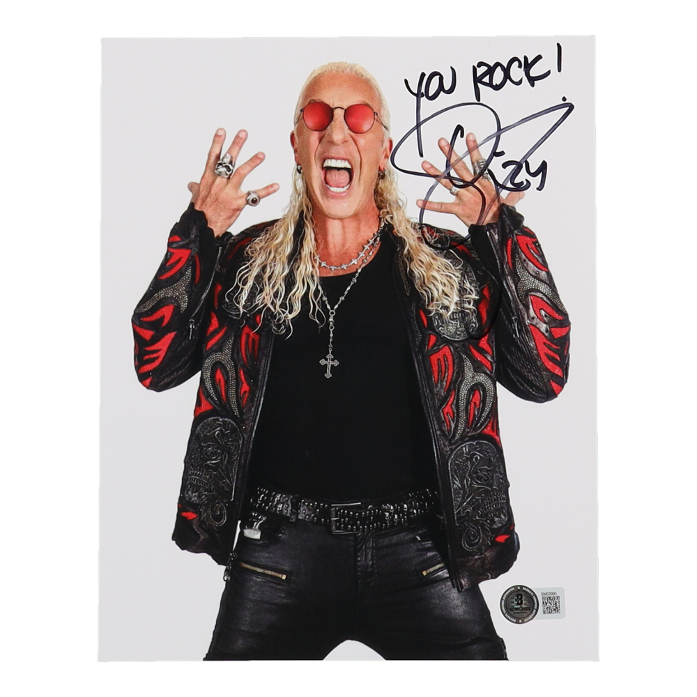 Dee Snider Signed 8x10 Photo Inscribed "You Rock!" (Beckett) | Pristine ...