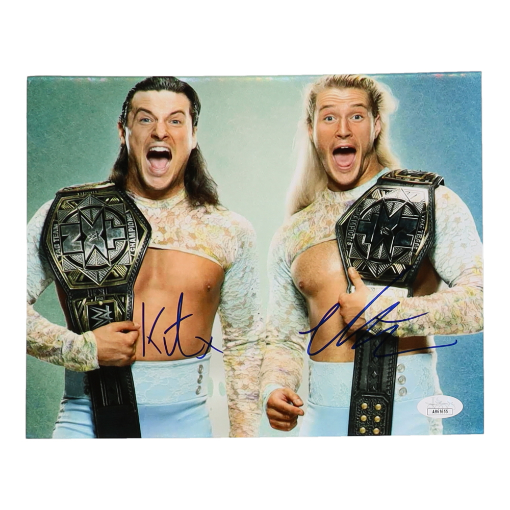 Elton Prince & Kit Wilson Signed WWE 8x10 Photo (JSA) | Pristine Auction