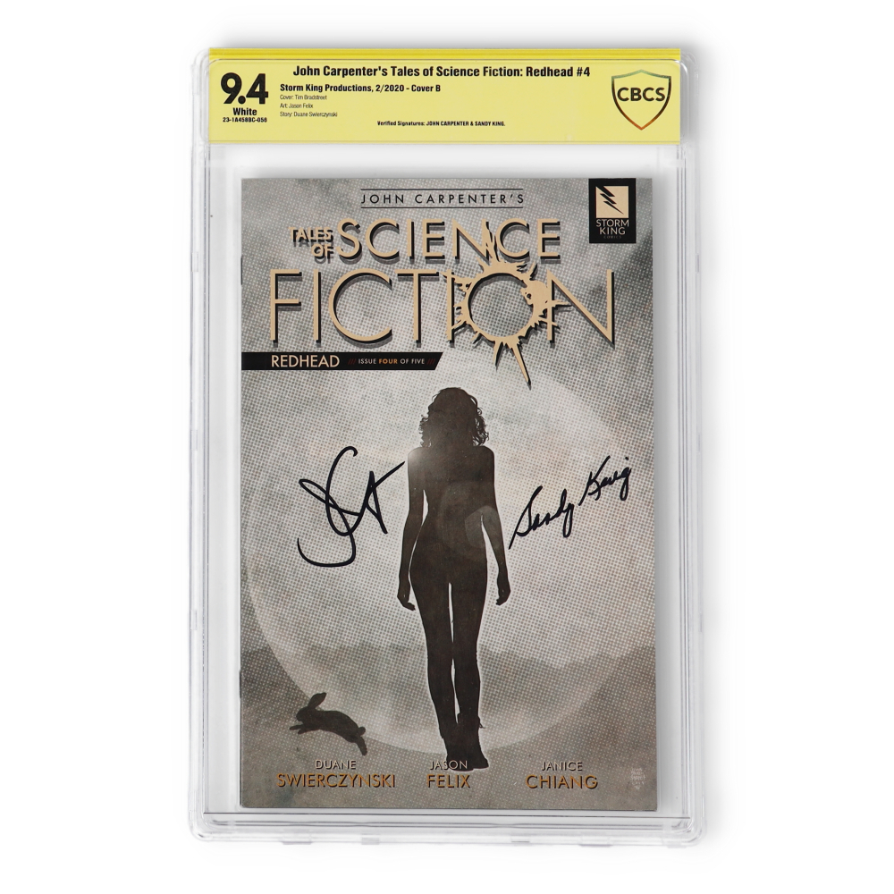 John Carpenter & Sandy King Signed 2020 "John Carpenter's Tales of ...