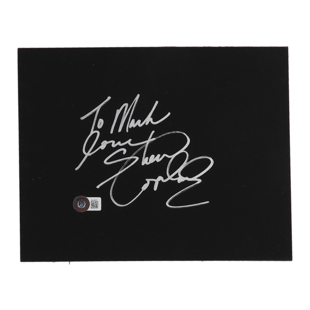 Stewart Copeland Signed 8x10 Cut (Beckett) | Pristine Auction