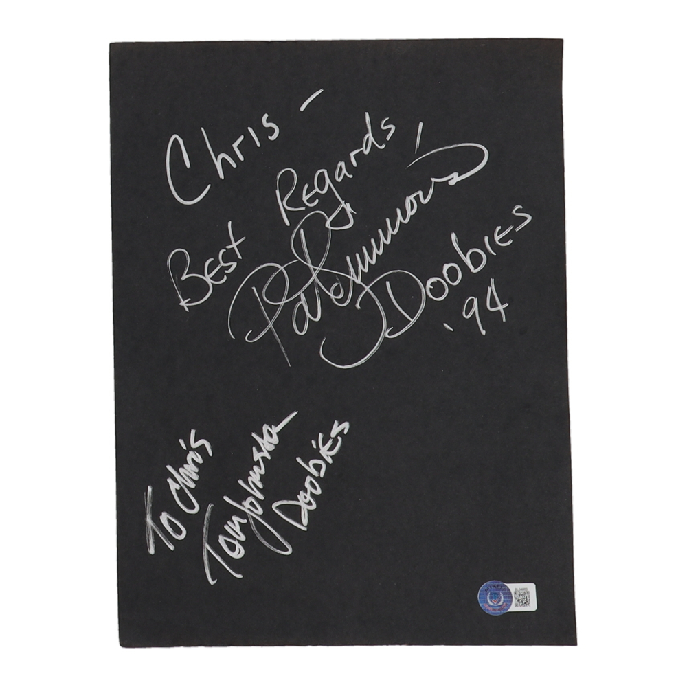 Tom Johnson & Patrick Simmons Signed 8x10 Cut with Multiple ...