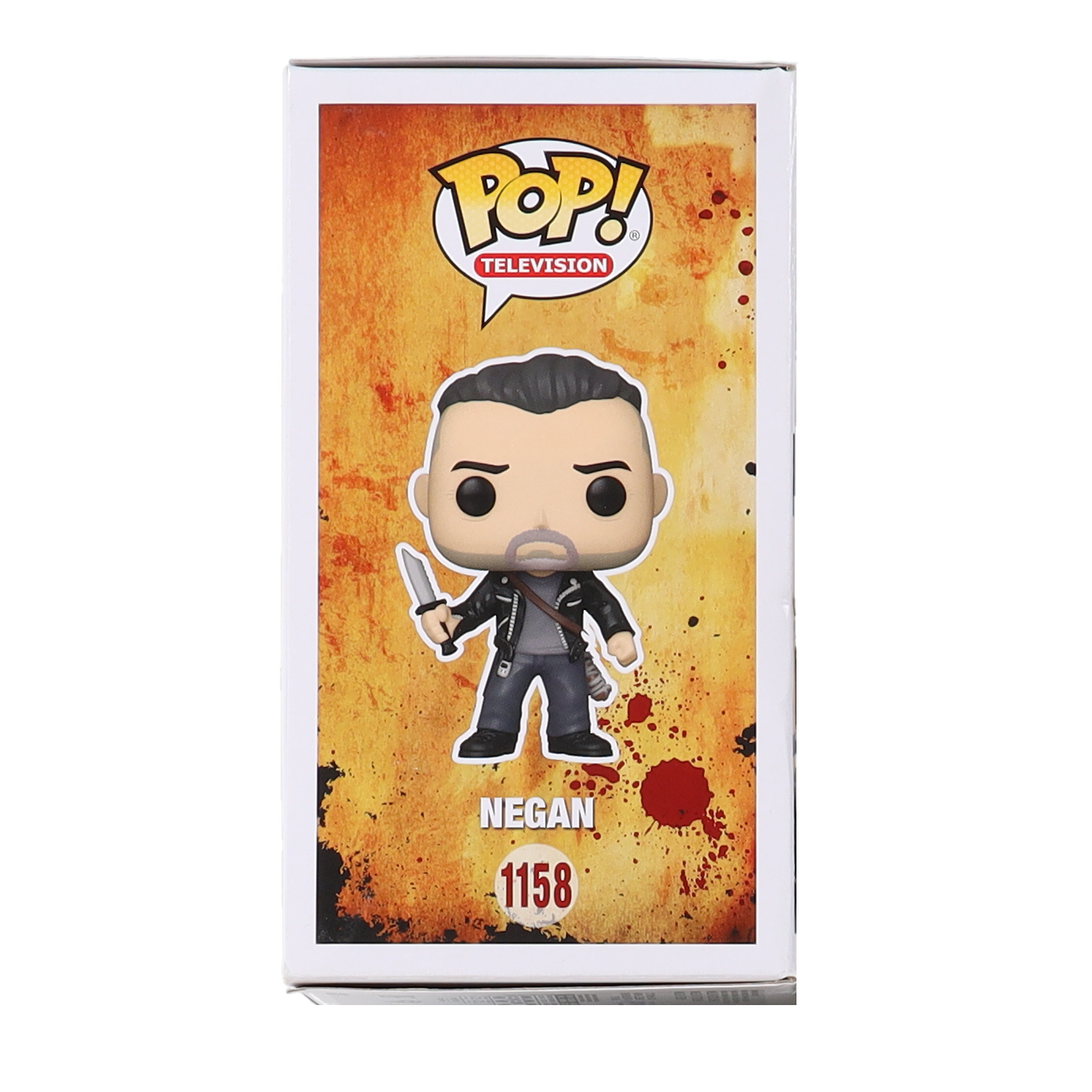 Jeffrey Dean Morgan Signed "The Walking Dead" #1158 Negan Funko Pop ...