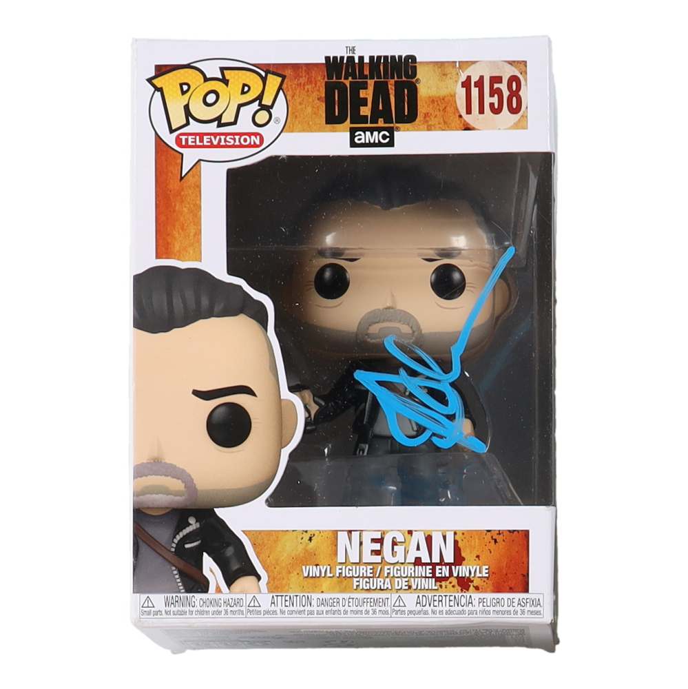 Jeffrey Dean Morgan Signed "The Walking Dead" #1158 Negan Funko Pop ...