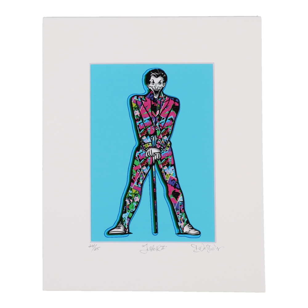 "Joker" - David Weisberg "Jester II" LE 8x10 Custom Matted Art Print ...