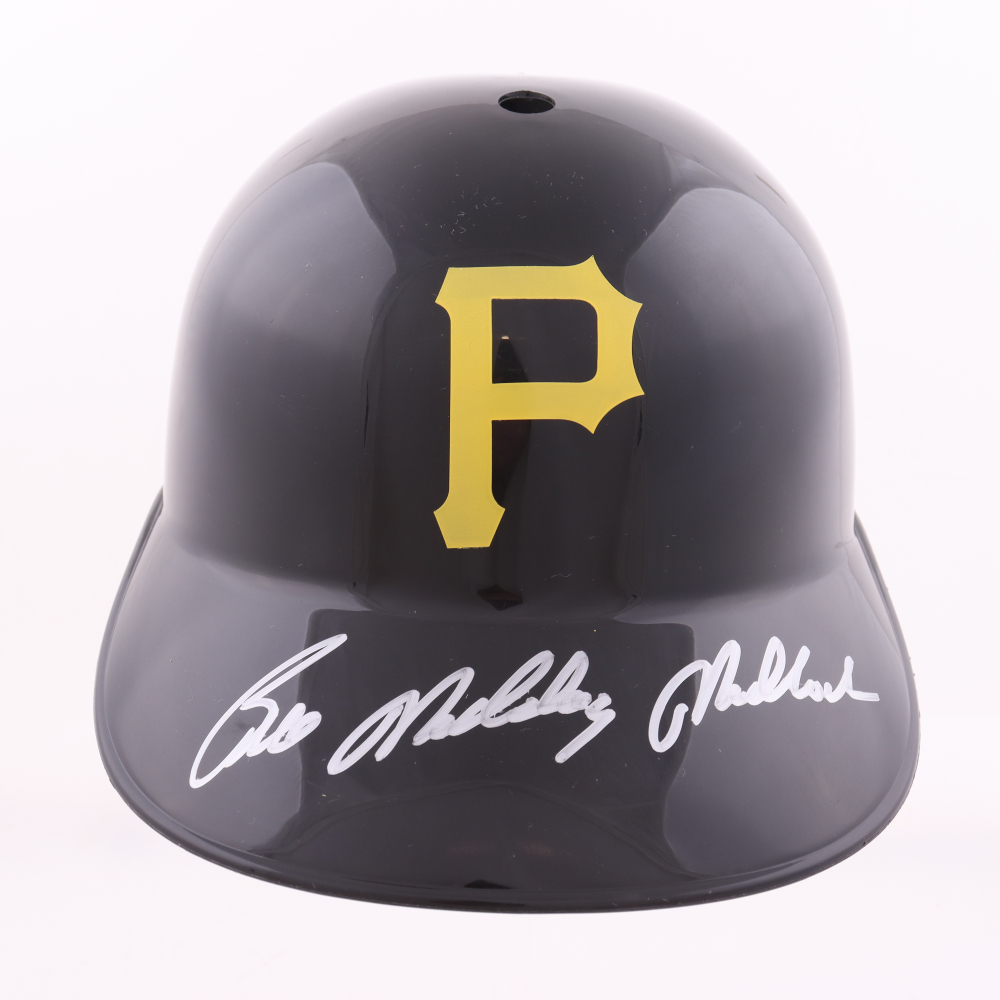 Bill "MadDog" Madlock Signed Pirates Full-Size Batting Helmet Inscribed ...