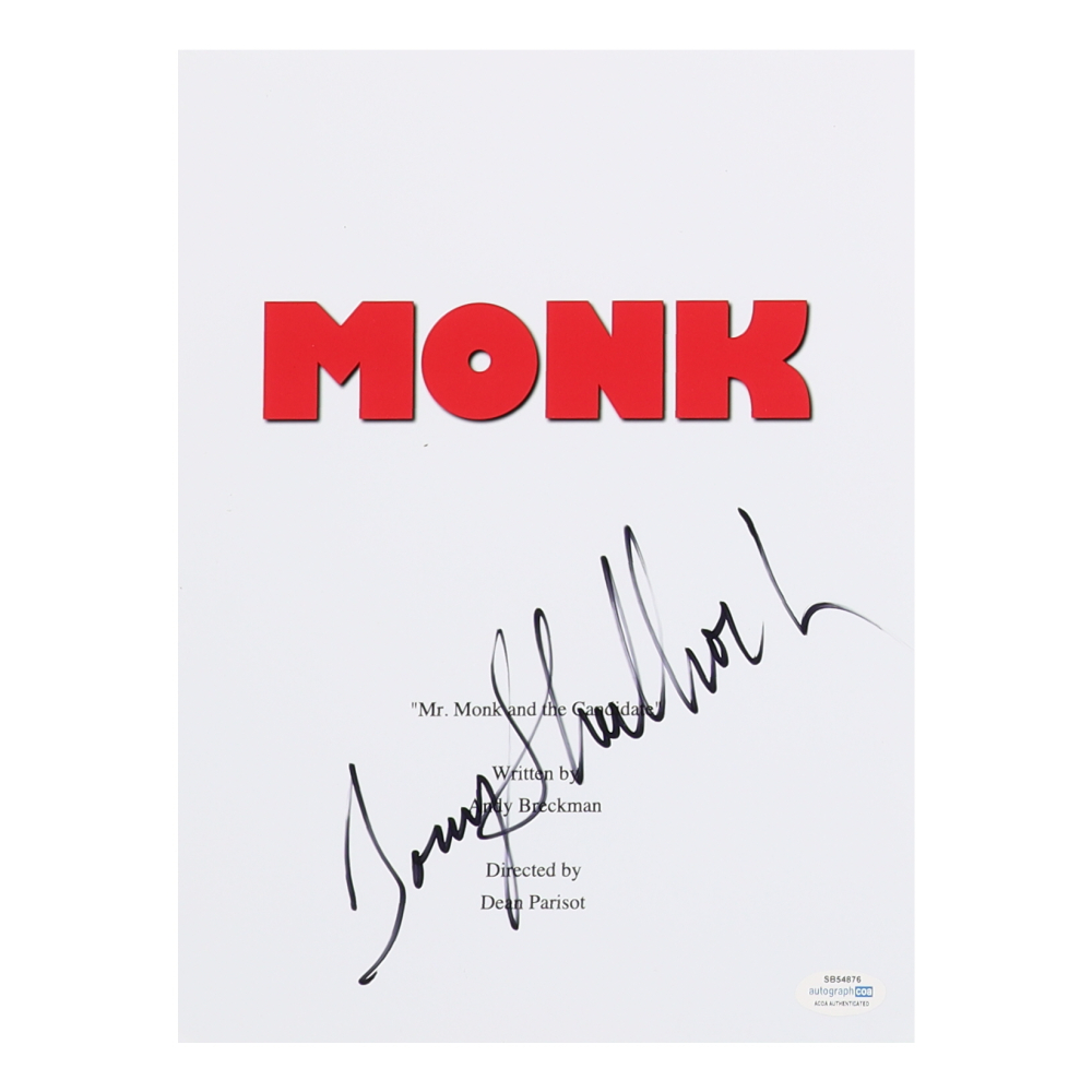 Tony Shalhoub Signed "Monk" 8x10 Script Cover Photo (ACOA) | Pristine ...