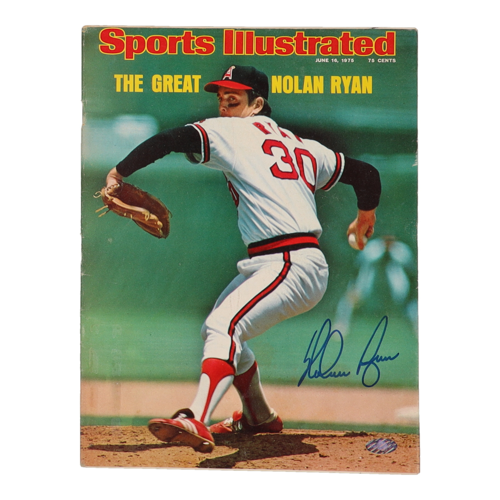 Nolan Ryan Signed 1975 "Sports Illustrated" Magazine (Ryan) | Pristine ...