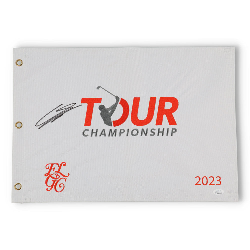 Sung-Jae Im Signed 2023 Tour Championship Golf Pin Flag (JSA ...