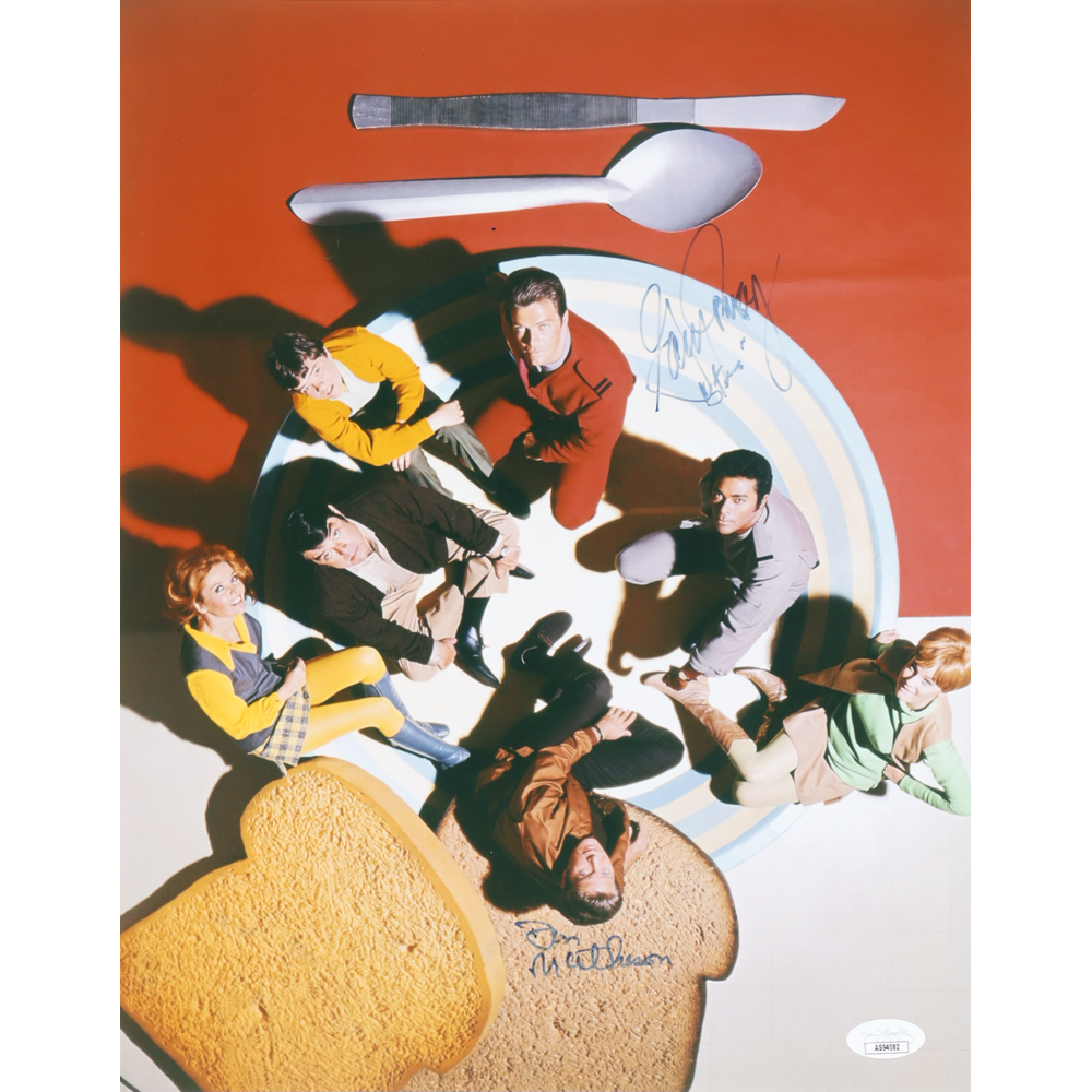 Don Matheson & Gary Conway "Land of the Giants" 11x14 inscribed "Steve ...