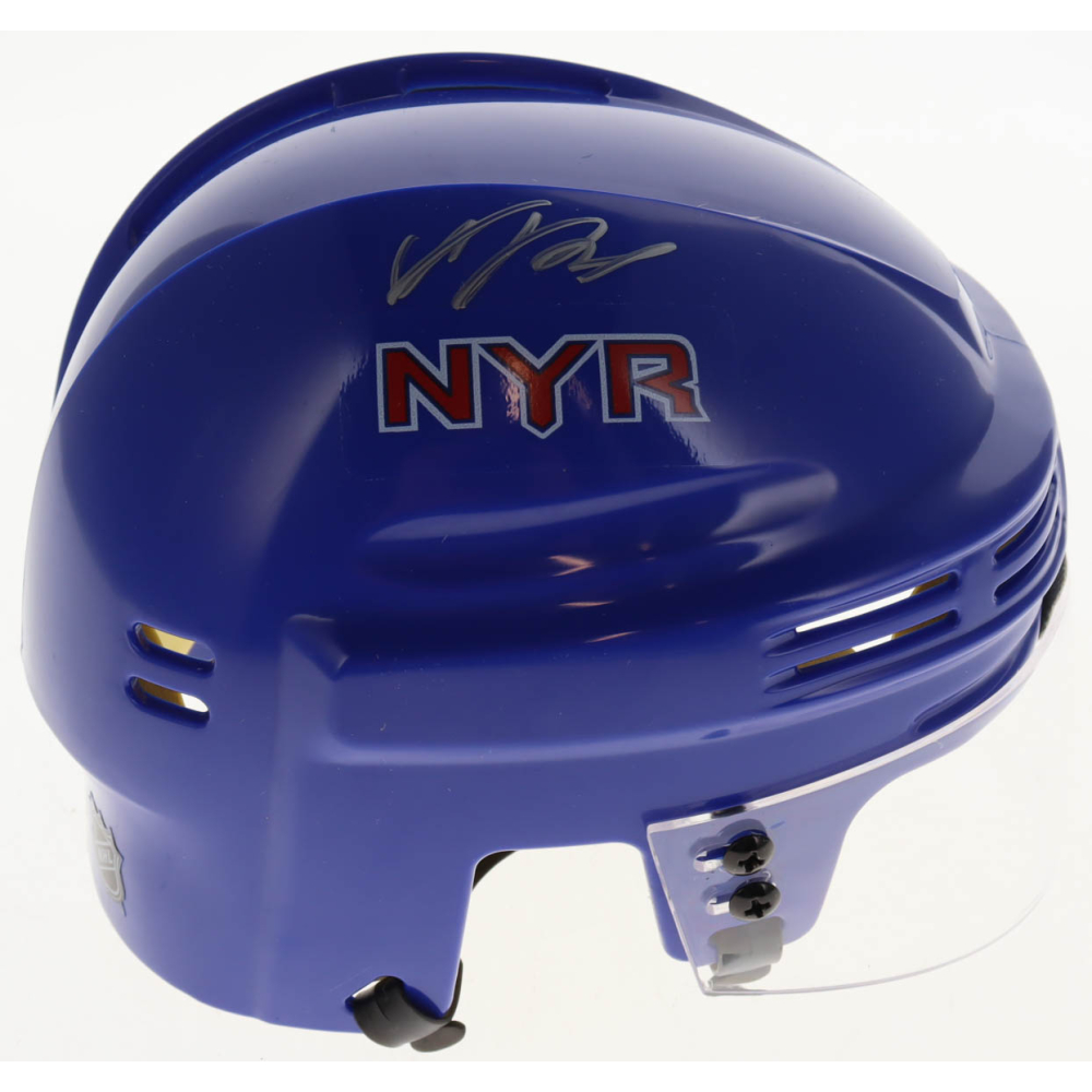 Adam Fox Signed Rangers Mini Helmet (Fanatics) | Pristine Auction