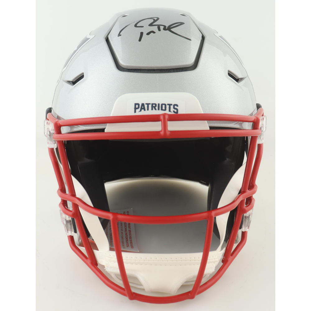 Tom Brady Signed Patriots Full-Size Authentic On-Field Speedflex Helmet ...