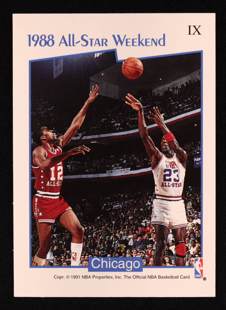 Michael Jordan 1991-92 Hoops All-Star MVP's #9 | Pristine Auction