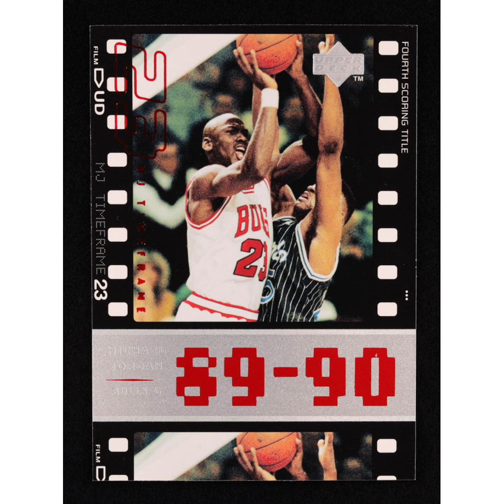 Michael Jordan 1998 Upper Deck Michael Jordan Living Legend #44 / TF ...