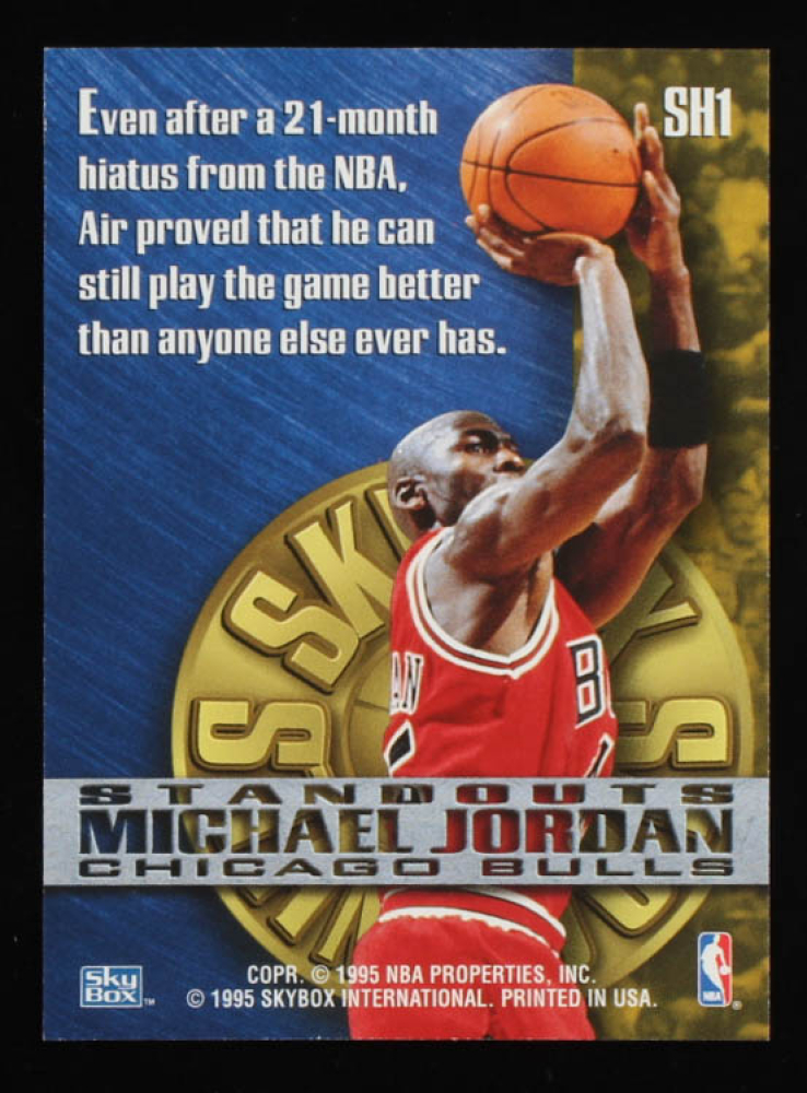 Michael Jordan 1995-96 SkyBox Premium Standouts Hobby #SH1 | Pristine Auction