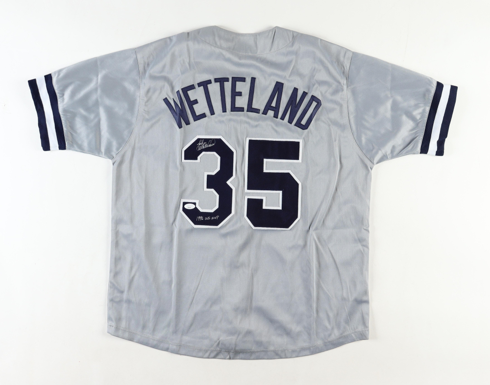 John Wetteland Signed Jersey Inscribed " 1996 WS MVP" (JSA) | Pristine ...
