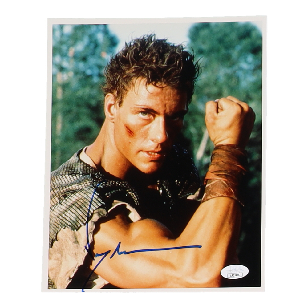Jean-Claude Van Damme Signed "Cyborg" 8x10 Photo (JSA) | Pristine Auction