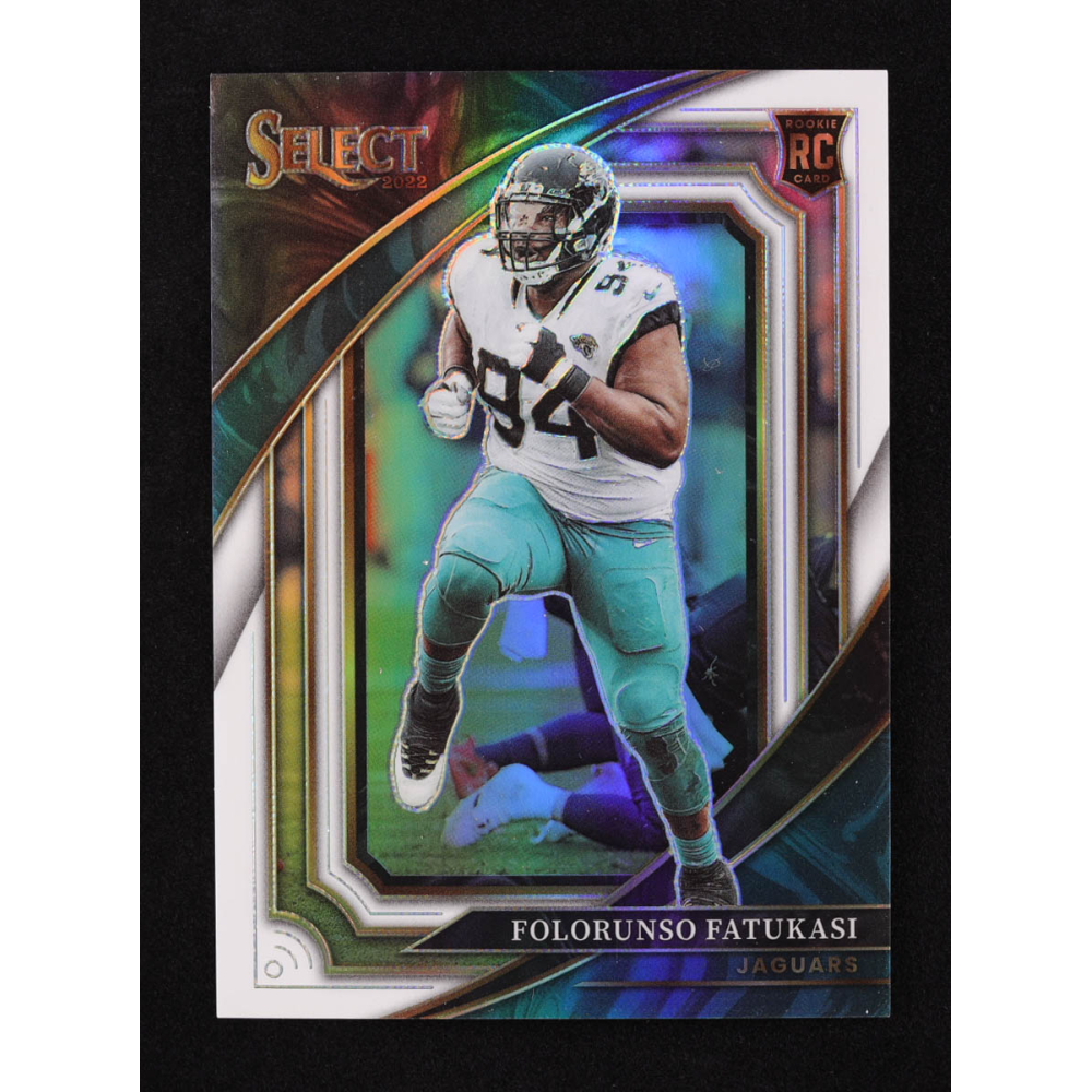 Folorunso Fatukasi 2022 Select Prizm White #399 RC #16/35 | Pristine ...