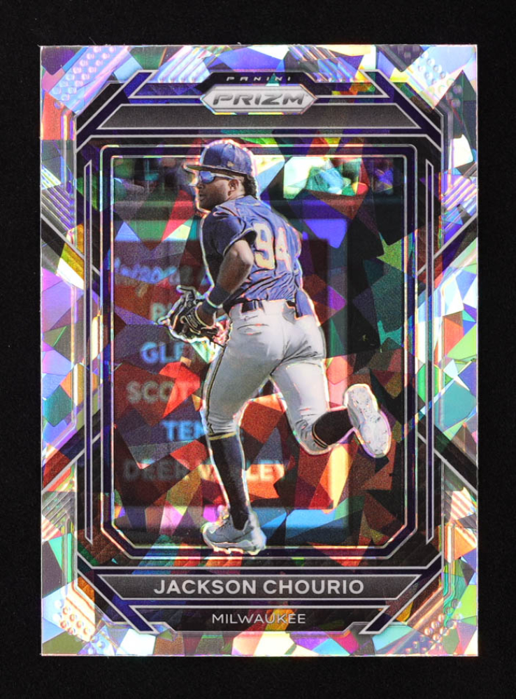 Jackson Chourio 2023 Panini Prizm Prizms Ice #105 RC | Pristine Auction