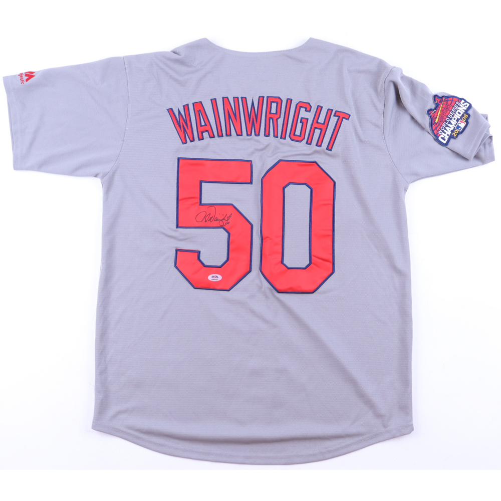 Adam Wainwright Signed Jersey (PSA) | Pristine Auction