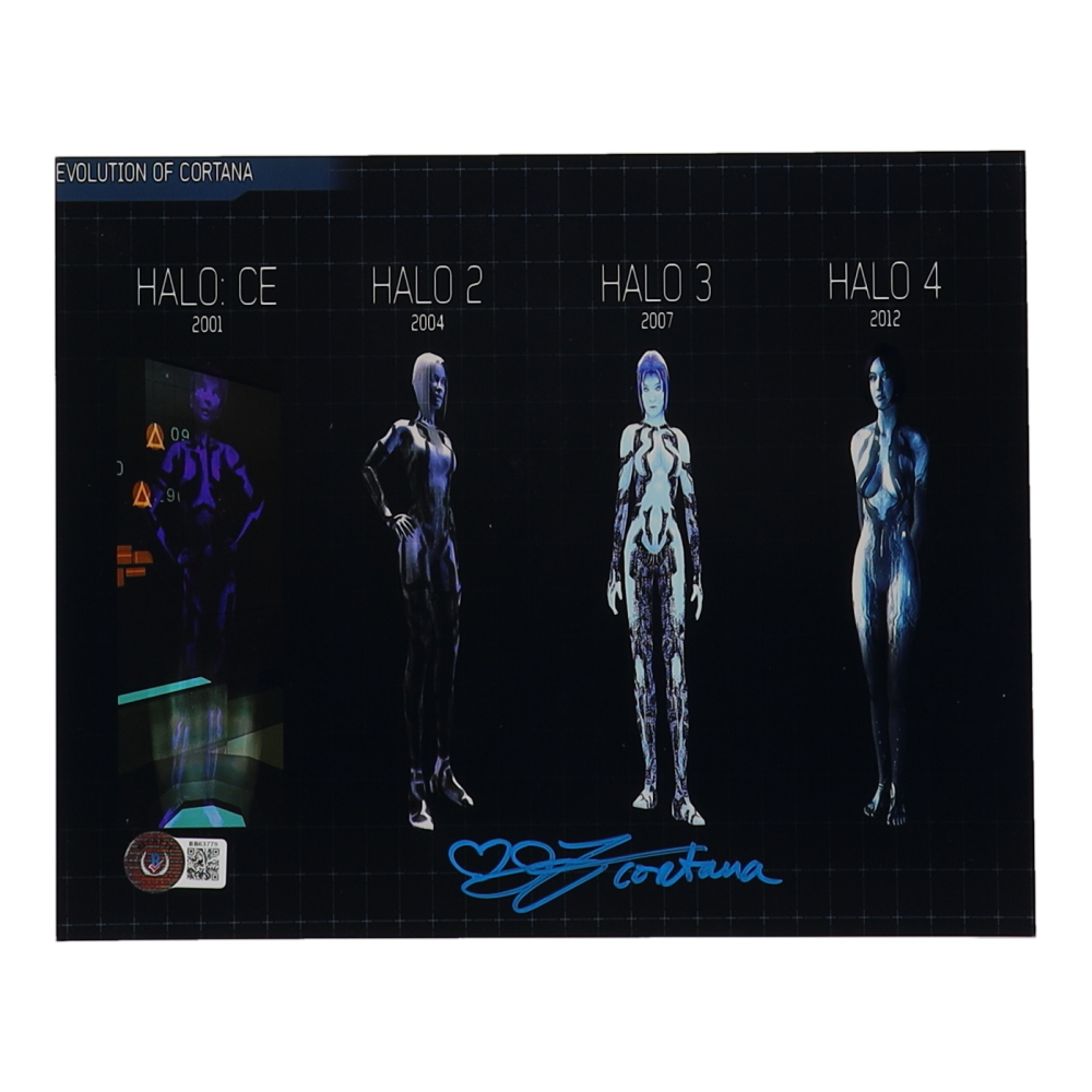 Jen Taylor Signed "Halo" 8x10 Photo (Beckett) | Pristine Auction