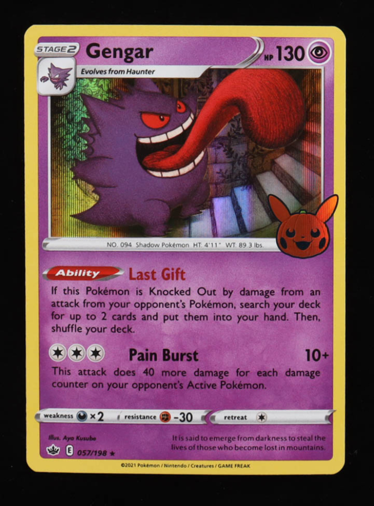 Gengar 2022 Pokemon Trick or Trade #57 Holo | Pristine Auction