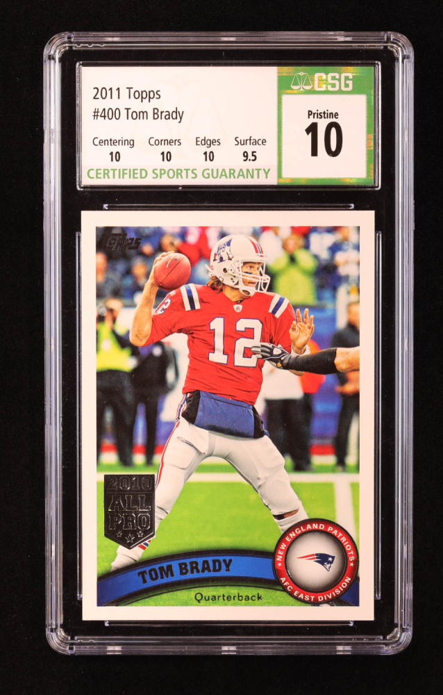 Tom Brady 2011 Topps #400A (CSG 10) | Pristine Auction