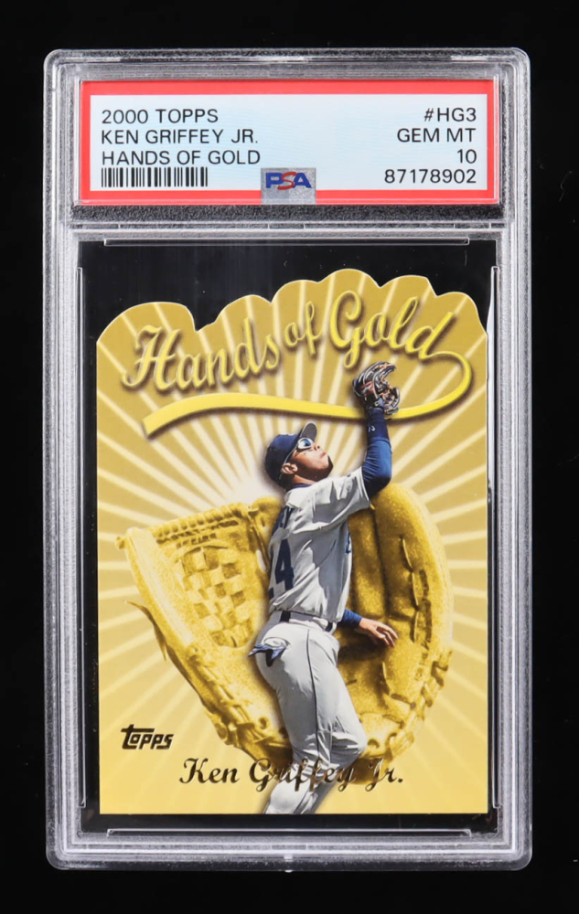 Ken Griffey Jr. 2000 Topps Hands of Gold #HG3 (PSA 10) | Pristine Auction