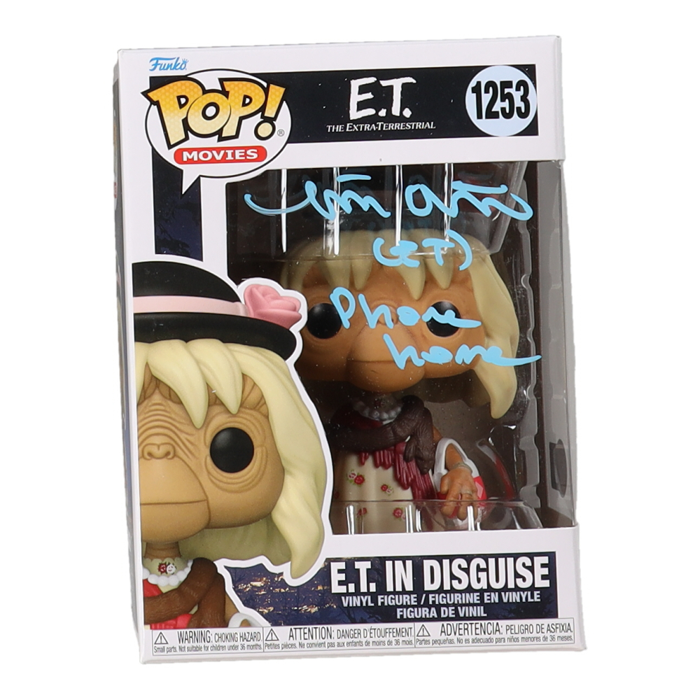 Matthew De Meritt Signed "E.T.: The Extra Terrestrial" #1253 E.T. In ...