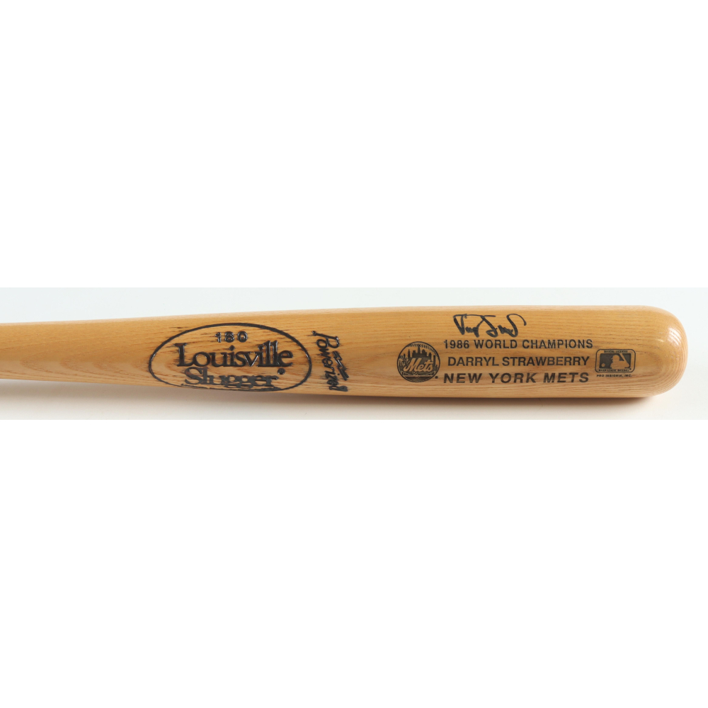 Darryl Strawberry Signed Louisville Slugger Baseball Bat (JSA ...