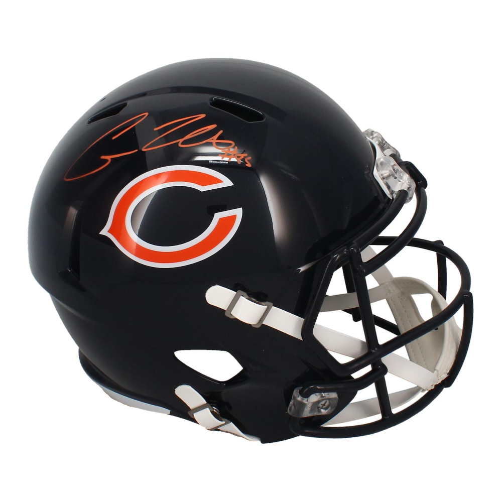 Cole Kmet Signed Bears Full-Size Speed Helmet (Beckett) | Pristine Auction