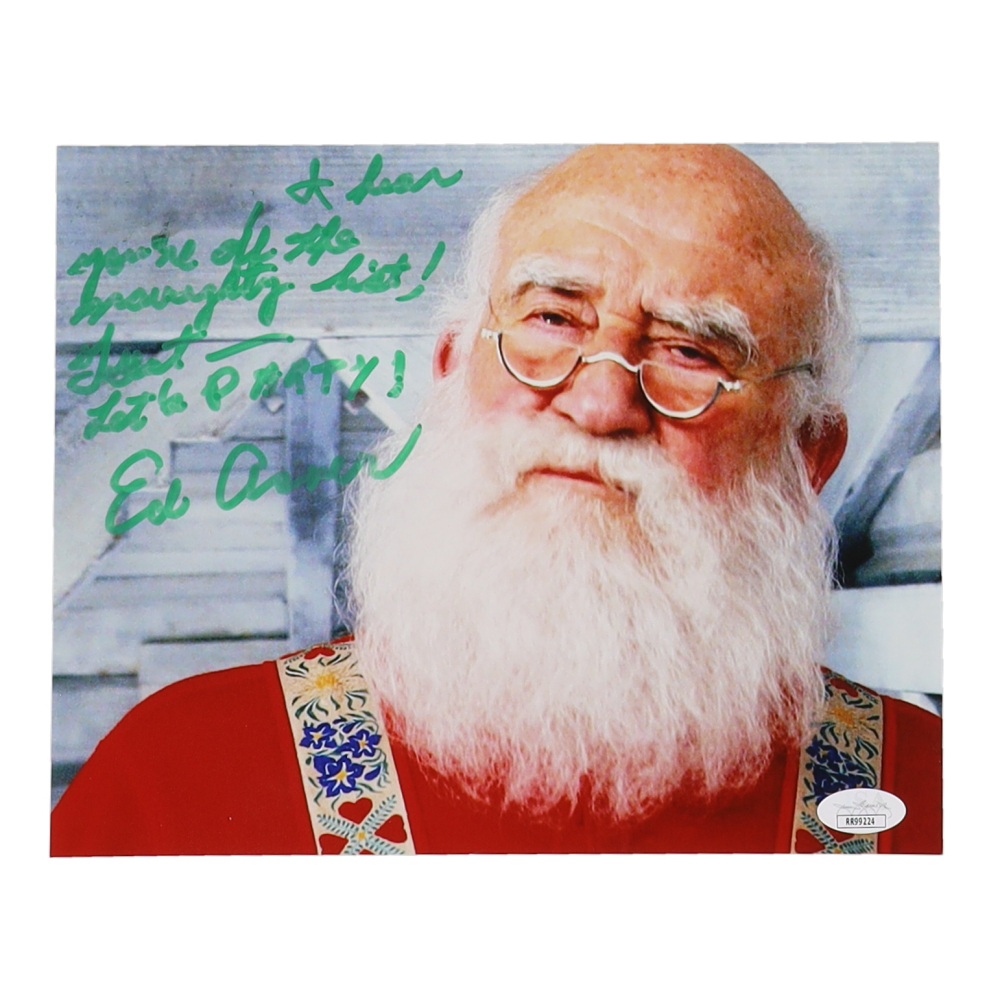 Ed Asner Signed "Elf" 8x10 Photo With Extensive Inscription (JSA ...
