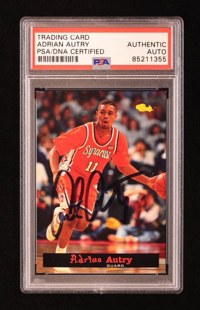 Adrian Autry Signed 1994 Classic #25 RC (PSA) | Pristine Auction