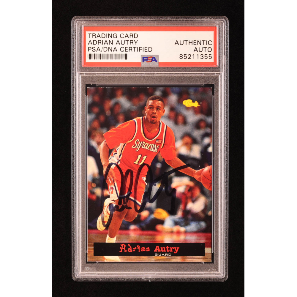 Adrian Autry Signed 1994 Classic #25 RC (PSA) | Pristine Auction