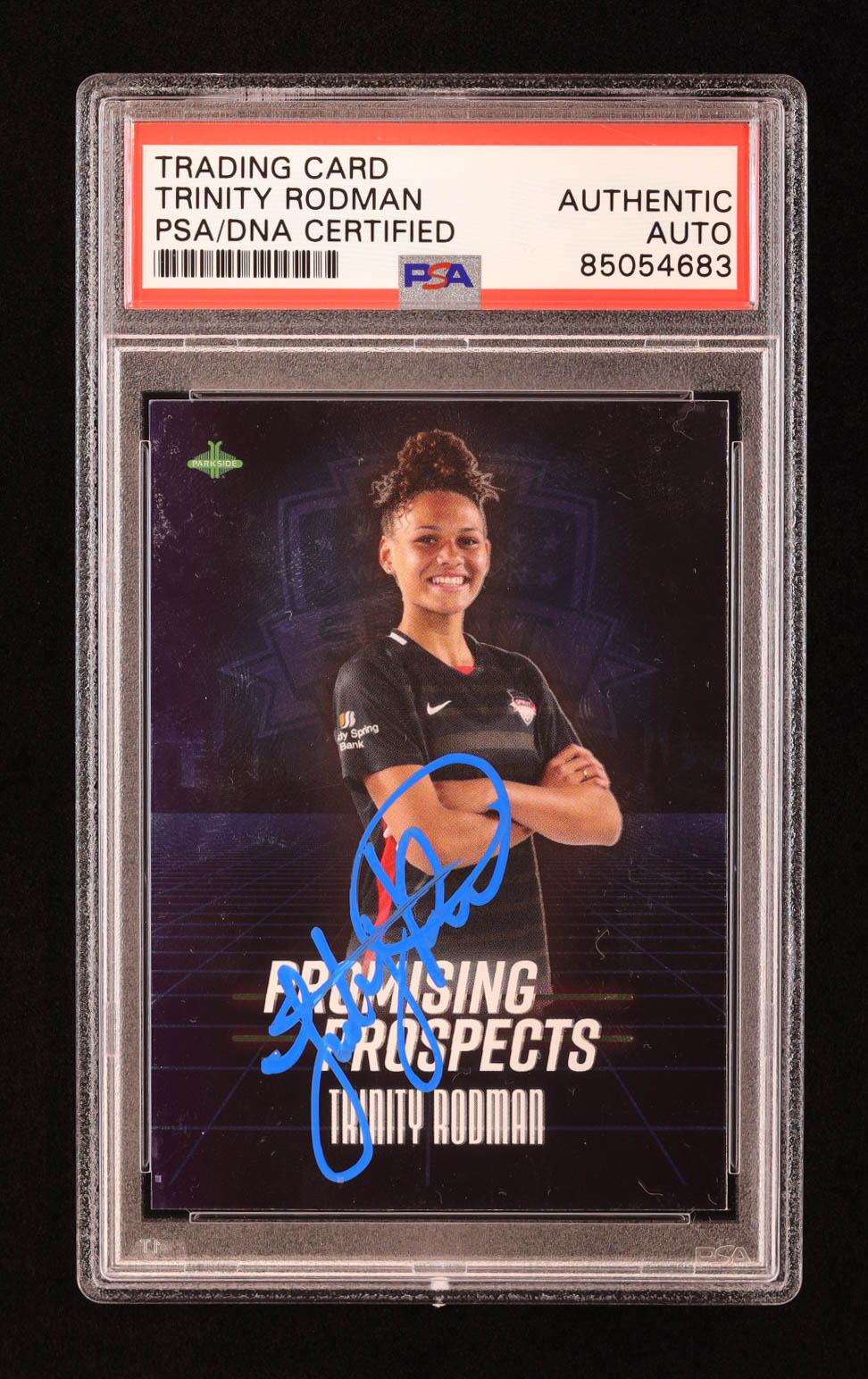 Trinity Rodman Signed 2021 Parkside NWSL Premier Edition Promising ...