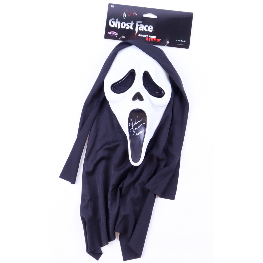 Melissa Barrera Signed "Scream" Ghostface Mask Inscribed "Sam" (JSA ...