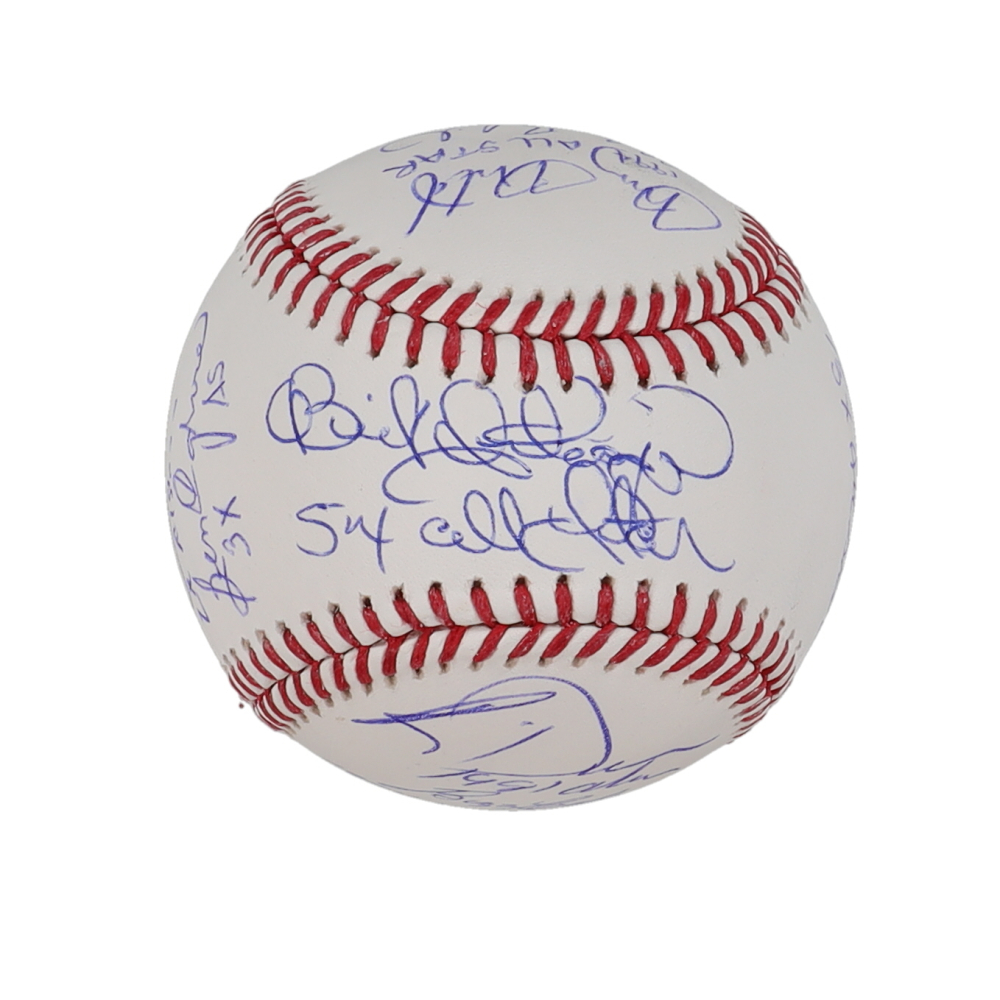 OML Baseball Signed By (10) With Benito Santiago, Buzz Capra, Bill ...