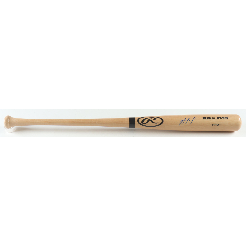 Yordan Alvarez Signed Rawlings Pro Baseball Bat (JSA) | Pristine Auction