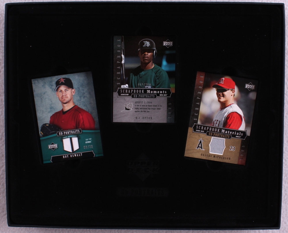 2005 Upper Deck Portraits Baseball Hobby Box with (7) Cards Including ...