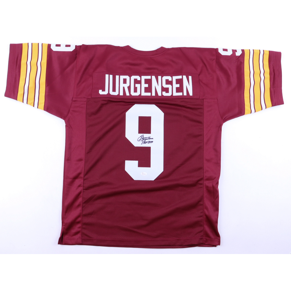 Sonny Jurgensen Signed Jersey Inscribed "HOF 83" (JSA) | Pristine Auction