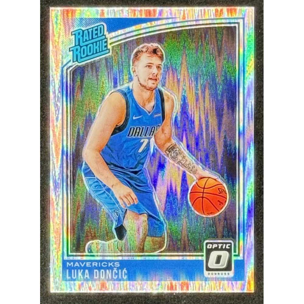Luka Doncic 2018-19 Donruss Optic Shock #177 RR RC | Pristine Auction