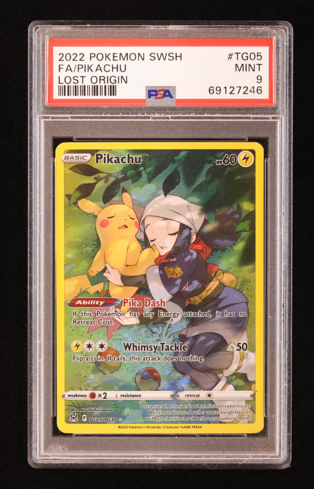 Pikachu 2022 Pokemon Sword and Shield Lost Origin Trainer Gallery #TG05 ...