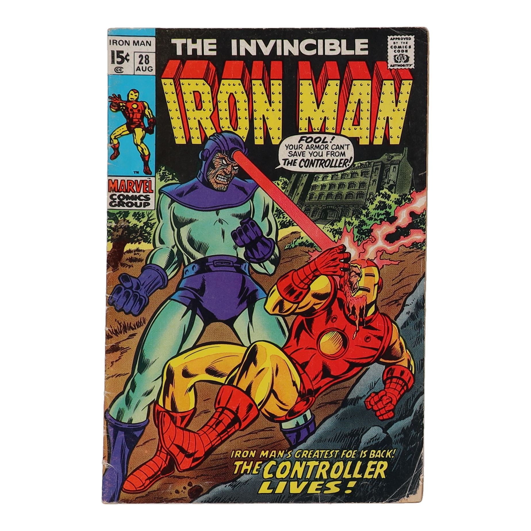 1970 "Iron Man" Issue #28 Marvel Comic Book | Pristine Auction
